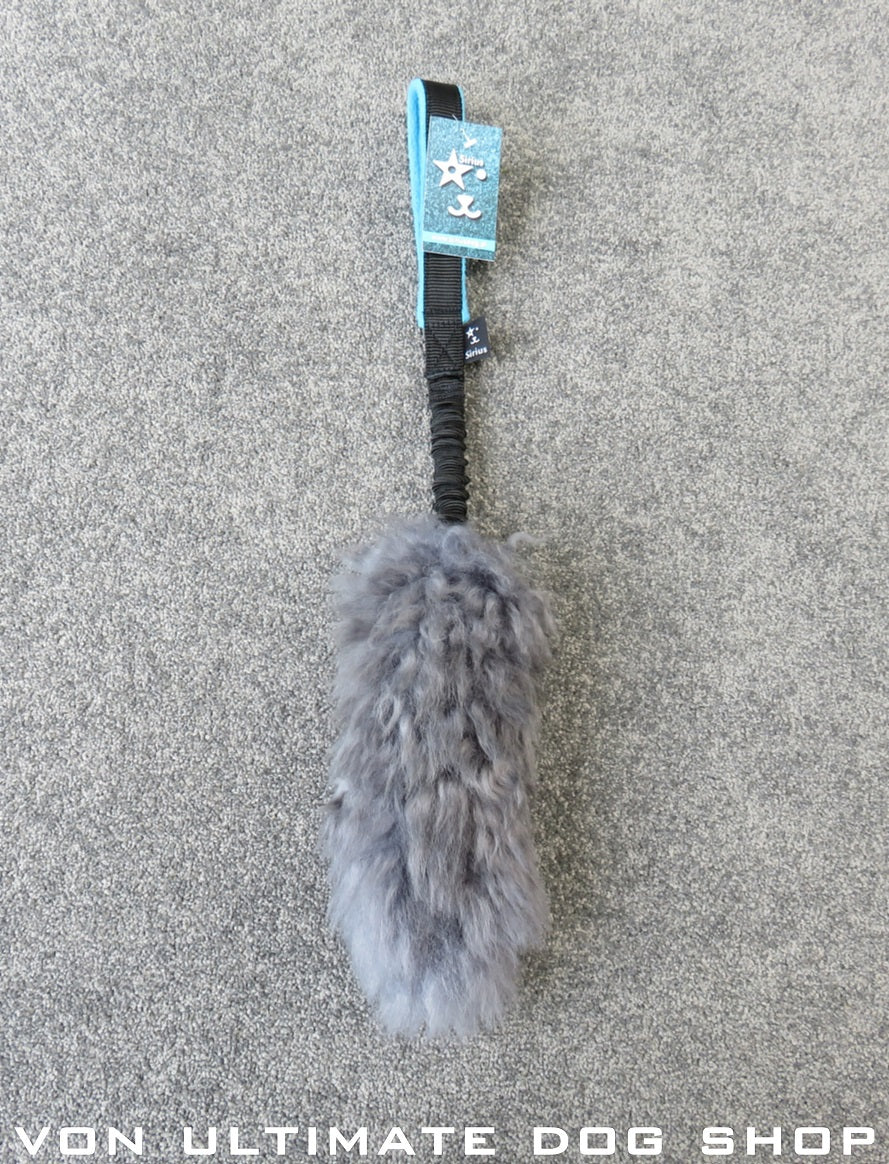 Sirius Grey Medium Sheepskin Bungee Tug