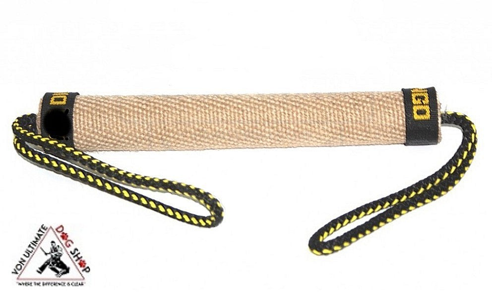 Dingo Gear Jute Bite Roll Two Handle Tug